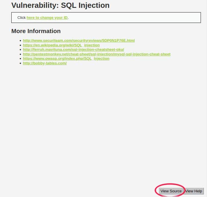 Hack With Sql Injection Attacks Dvwa High Security Stackzero 5197