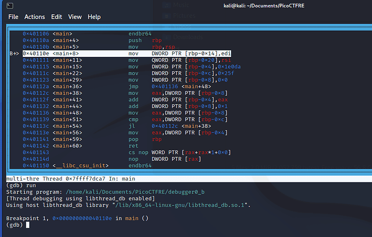 Unravelling PicoCTF: The GDB Baby Step 2 Challenge - StackZero