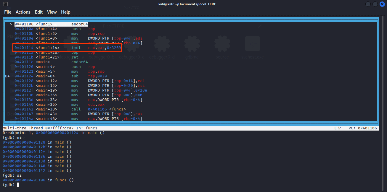 GDB Baby Step 4: Decoding Multiplication in Assembly with GDB - StackZero