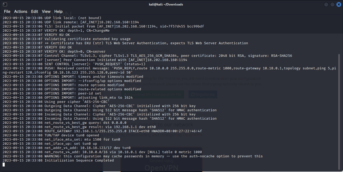 Mastering the Basics: How To Setup TryHackMe within Kali Linux - StackZero